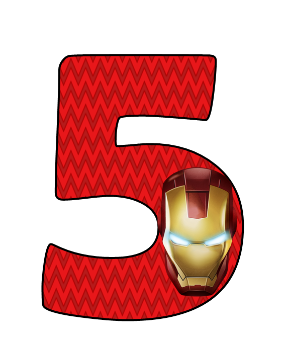 Kits imprimibles gratis : Abecedario Iron Man