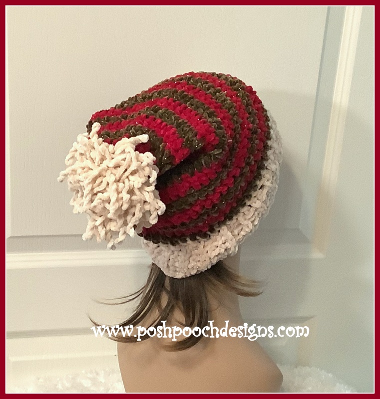 Posh Pooch Designs : Velvet Stocking Hat Crochet Pattern | Posh Pooch ...