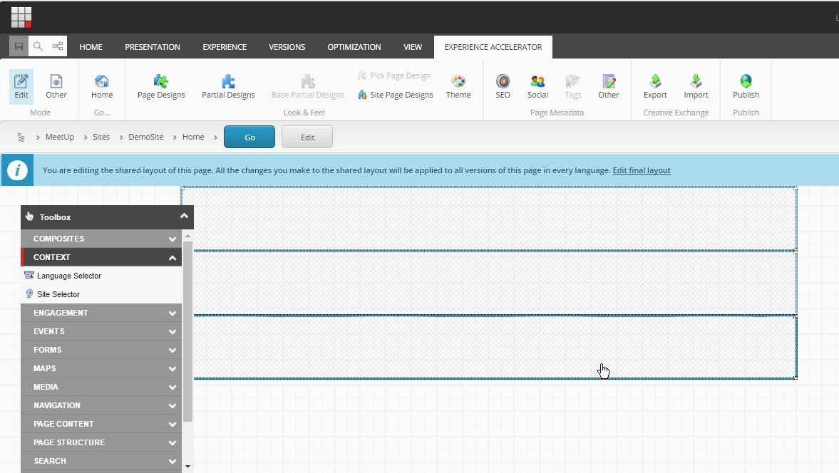 Solved Experience Editor JS issue with SxA Sitecore 8.2