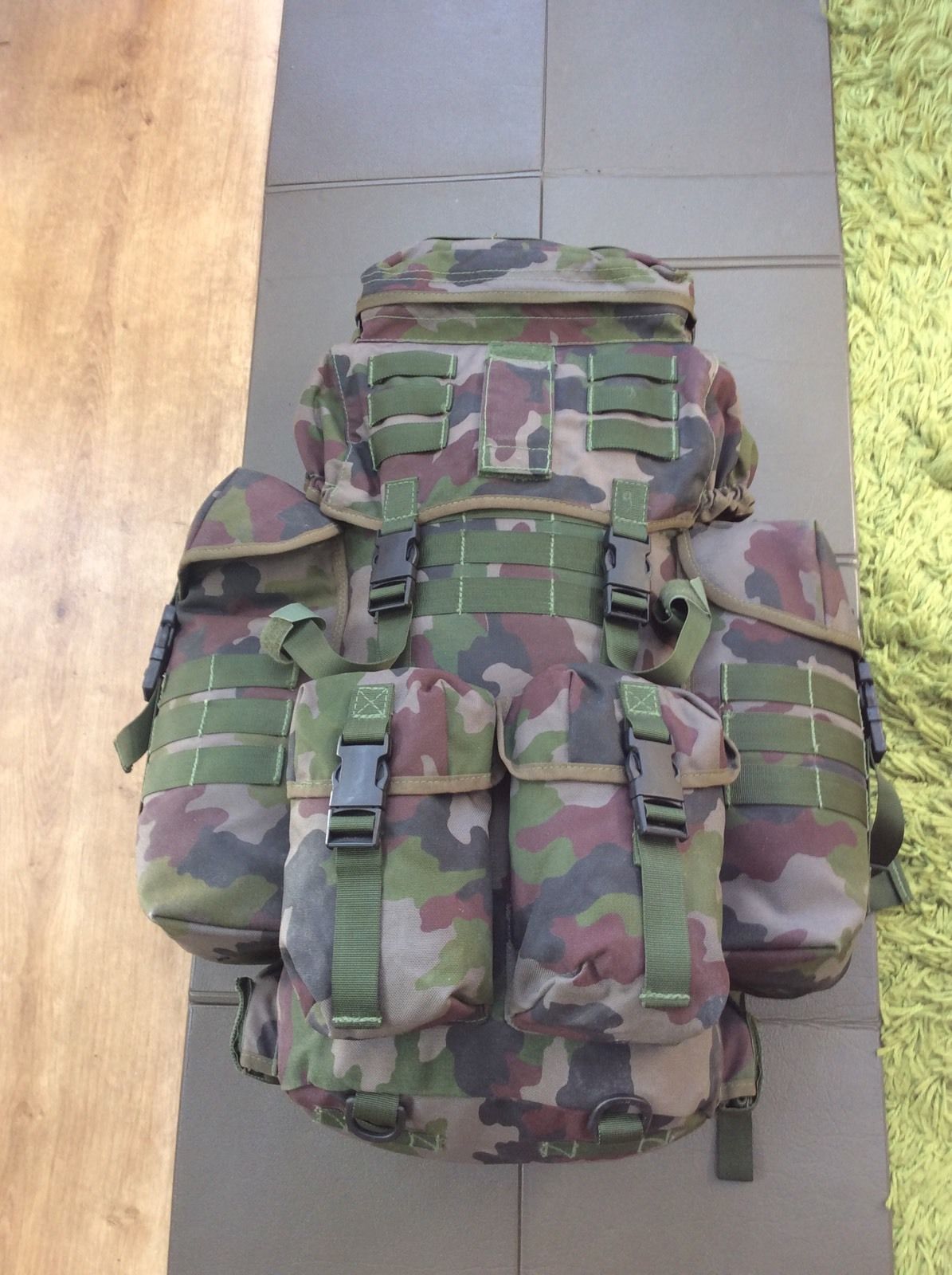 Webbingbabel: Irish Army DPM Trial PLCE Patrol Backpack