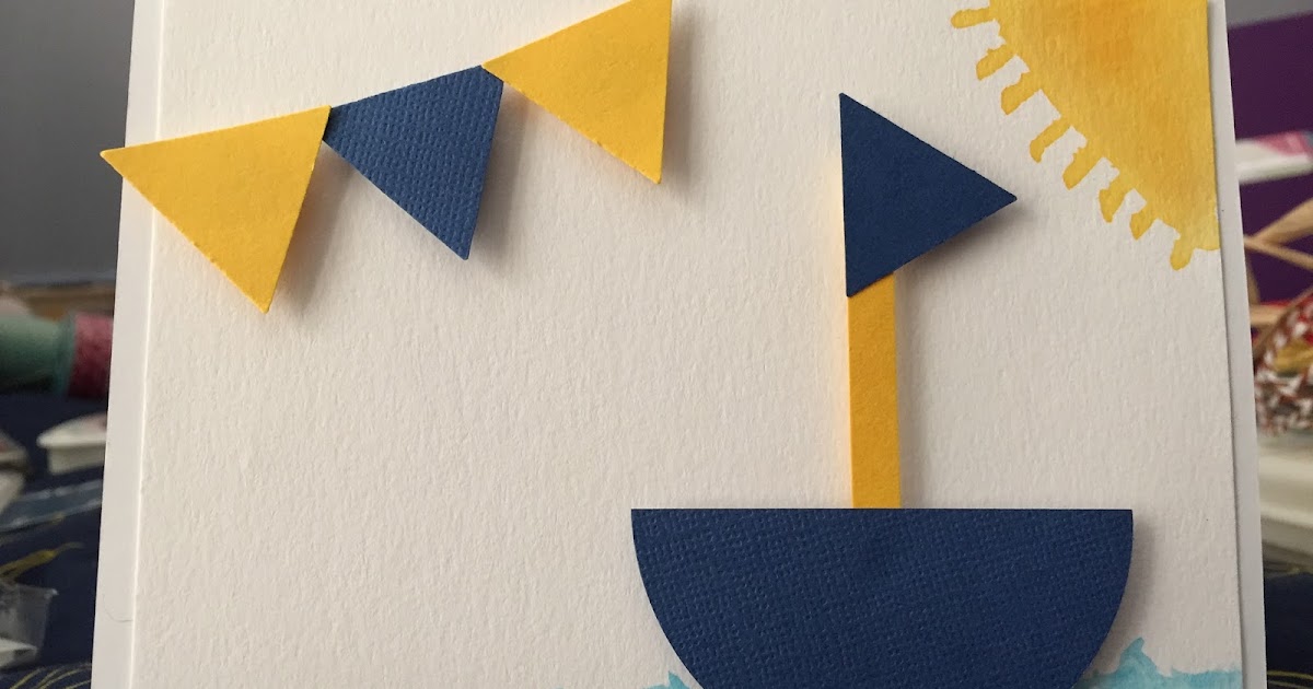 Papercrafting Maven's Card Haven: Baby (Boy) Shower Card