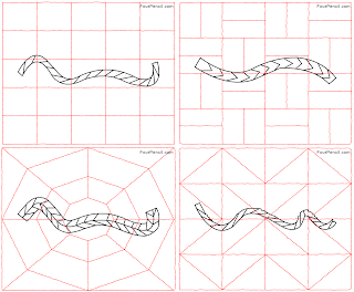 Four grid: Free printable Rope grid line drawing worksheet/activity for ...