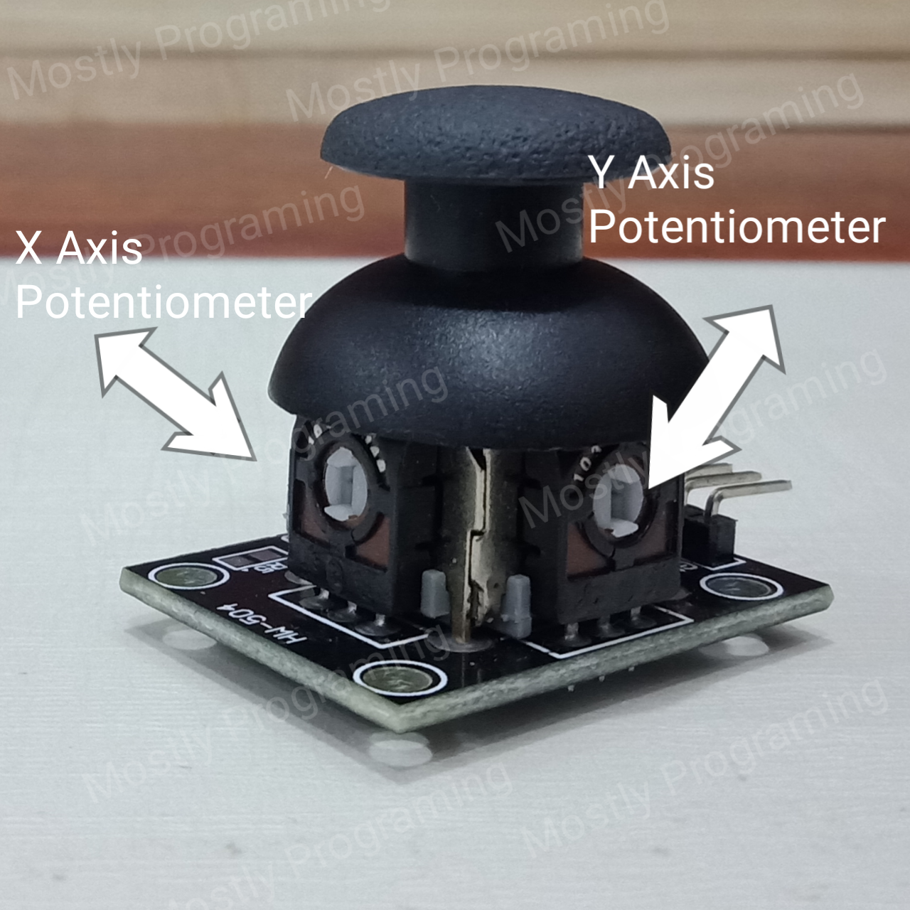 JoyStick HW-504 Interfacing with Arduino