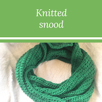 Cozy Woodland Cottage Knits: Knitted Snood