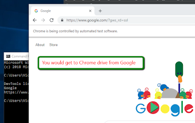 Script to get to website in desktop - American Python