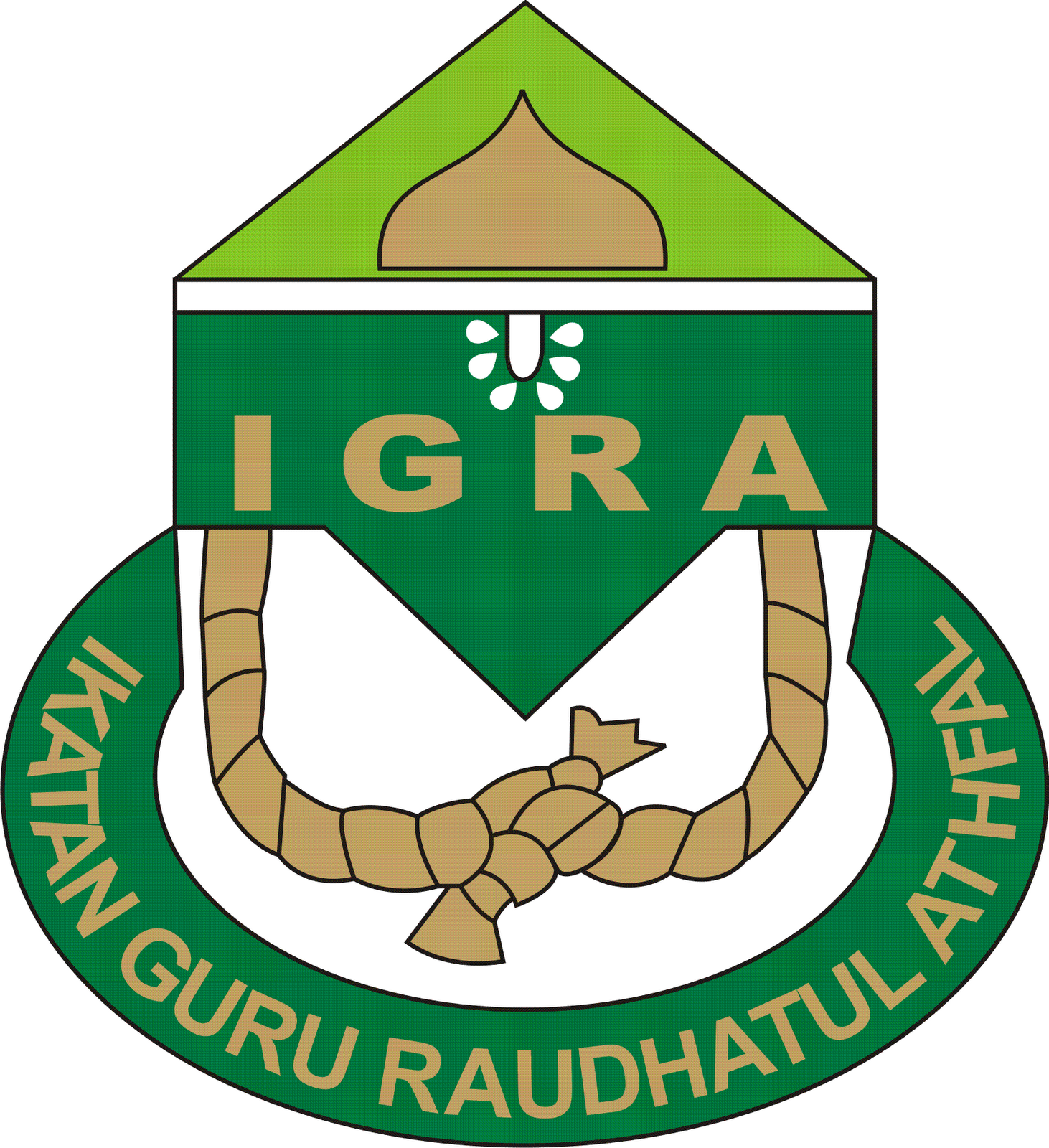 LOGO IGRA (IKATAN GURU RAUDHATUL ATHFAL) WARNA | Macam-macam Logo