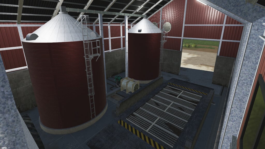 FS19 Grain Storage Facility v1.0 - FS 19 & 22 USA Mods Collection