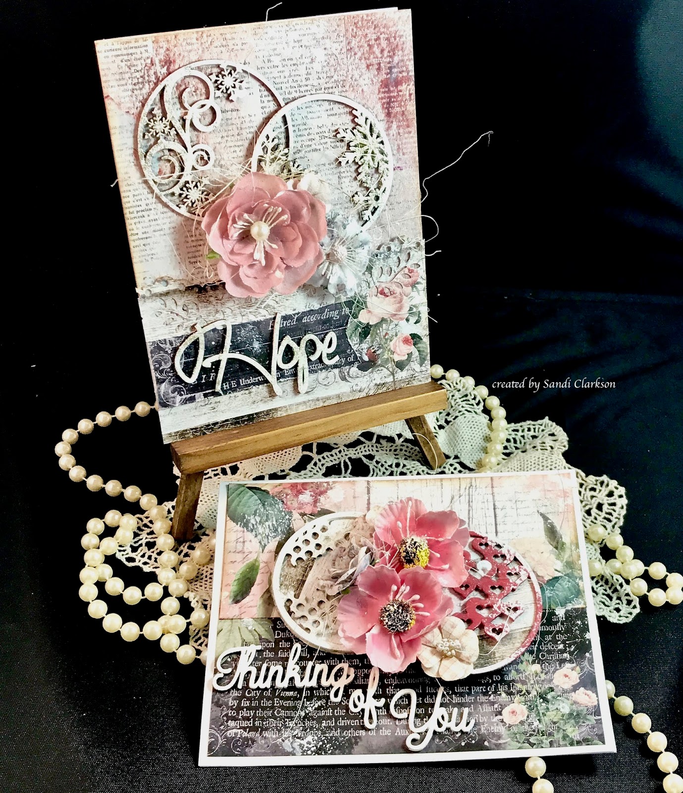 Soft Side of Sandi: Handmade Cards with Sandi ~ Creative Embellishments