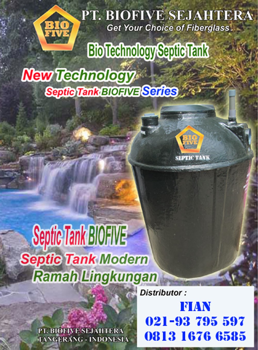 Septic Tank Biofive Menjaga Lingkungan Anda