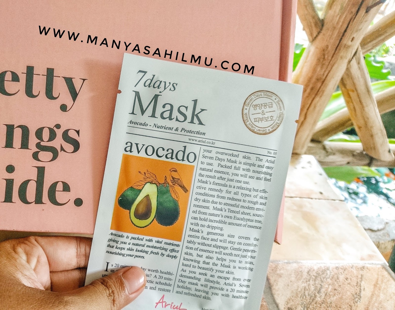 Ariul 7 Days Mask (review) - Manyasah Ilmu
