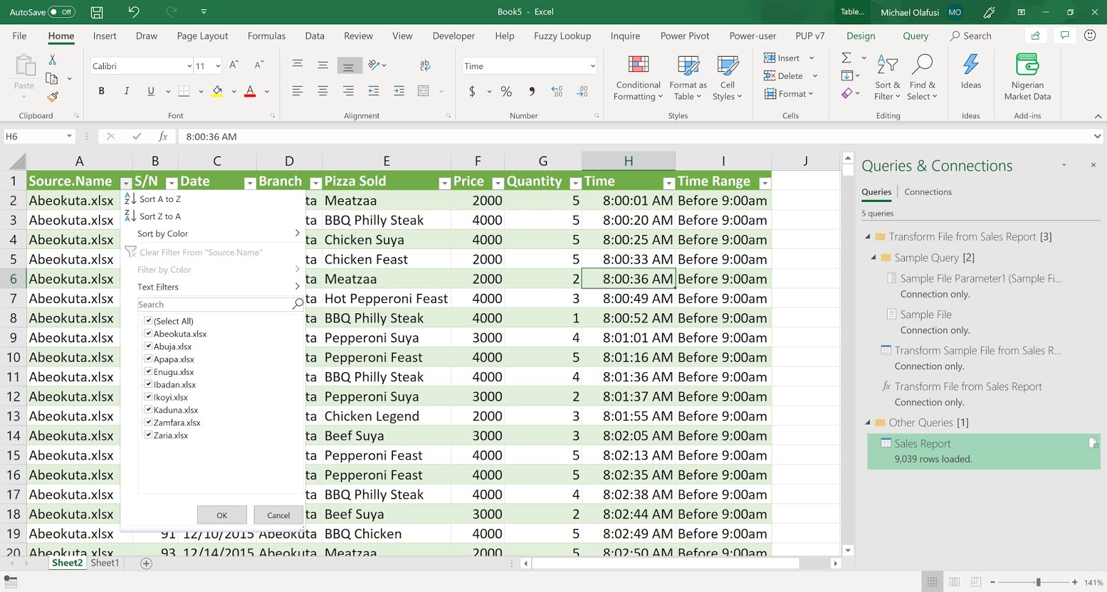 How To Automatically Pull In New Report Data Into Excel Using ...