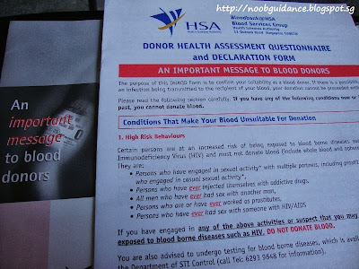 MaoMao Eats!: Bloodbank @ HSA (Blood Donation)