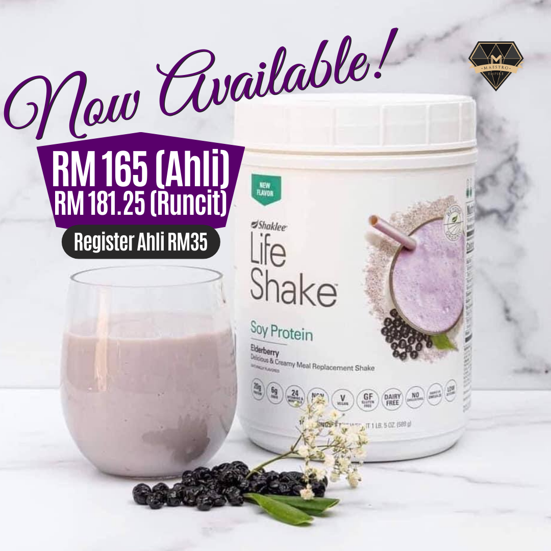 Life Shake Elderberry Shaklee
