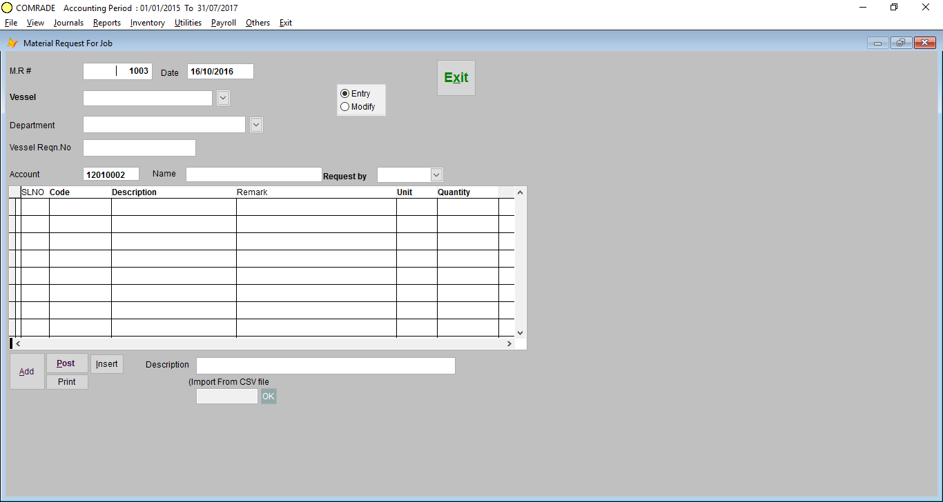 Accounting Software (Comrade ERP): COMRADE PLUS SOFTWARE IS NOW ...