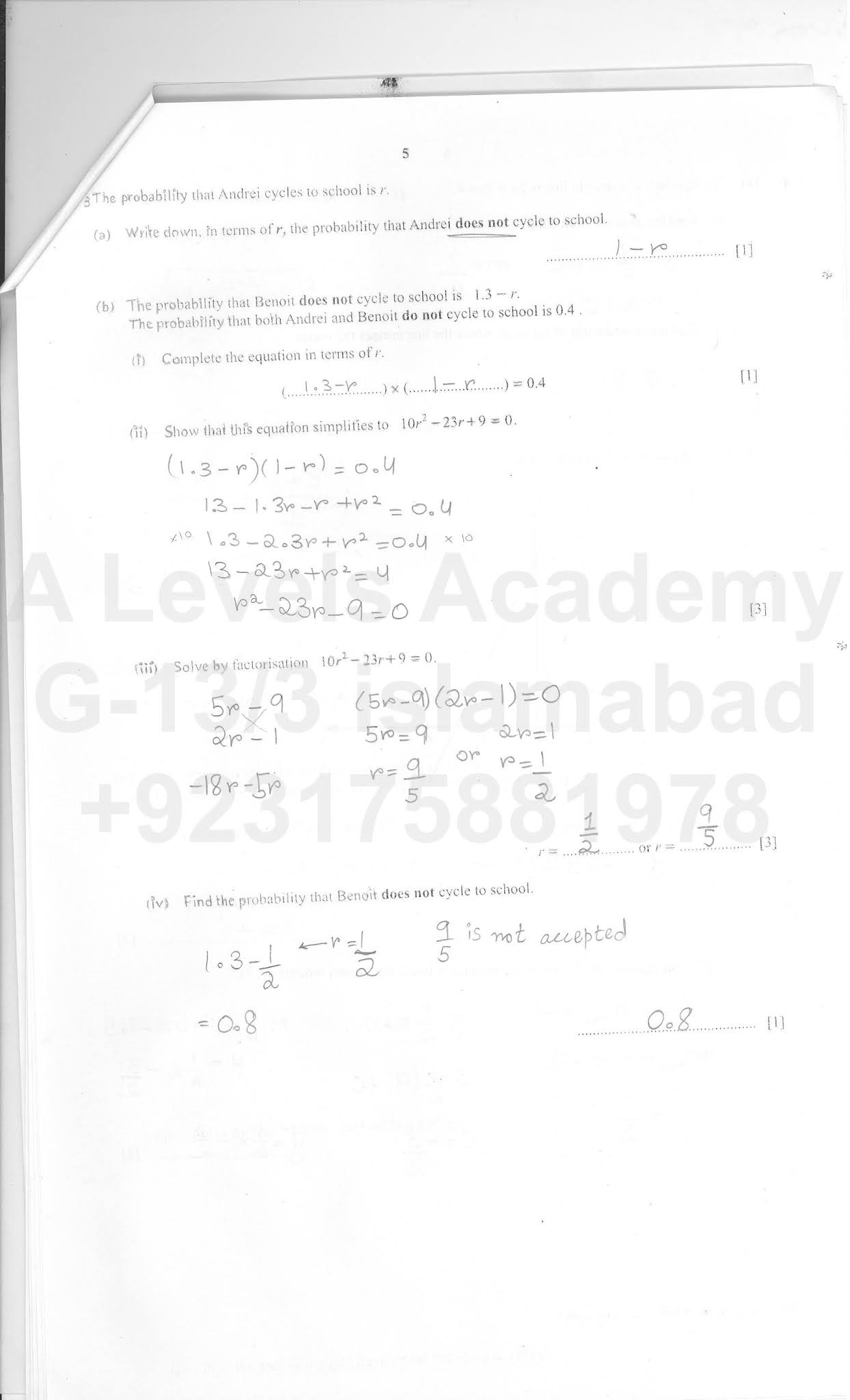 IGCSE Mathematics (0580) Solved Past Papers 2021-2004 Cell ...