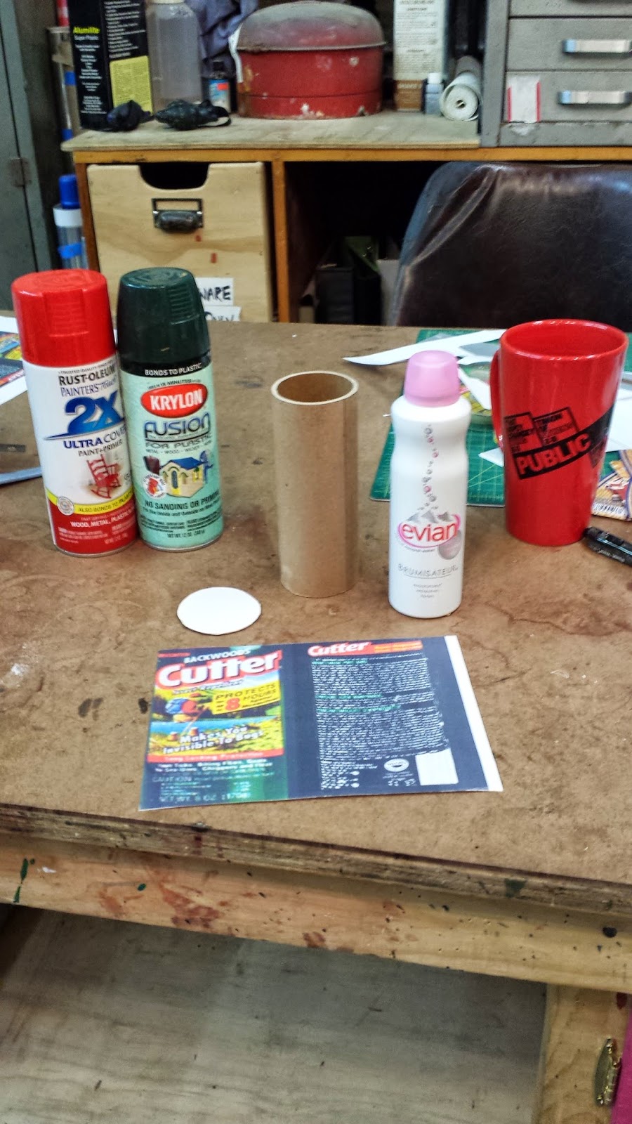 Sheep Needs Herd: Fake Aerosol Spray