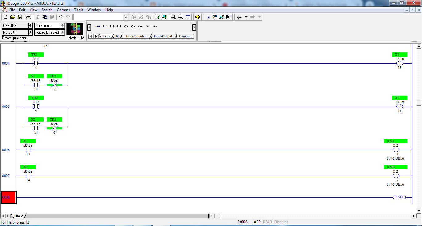GRAFCET EN LADDER SUR RS LOGIX 500 ALLEN Bradlly