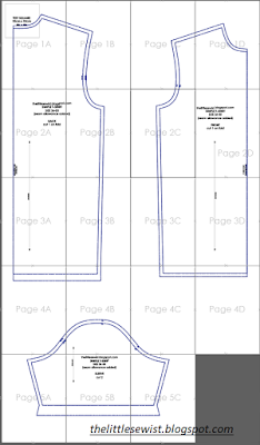 The Little Sewist: Free sewing pattern: Simple T-shirt