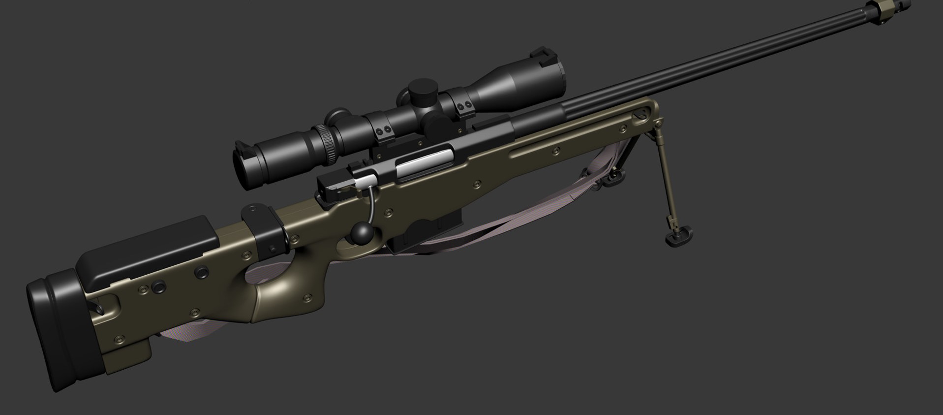 Accuracy International AWM (Arctic Warfare Magnum/AI-Arctic Warfare ...