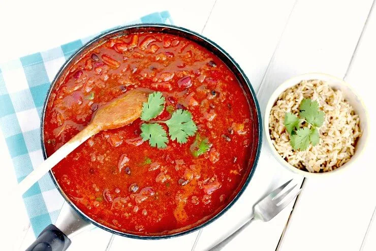 Black Bean Chilli - A Cornish Food Blog | Jam and Clotted Cream