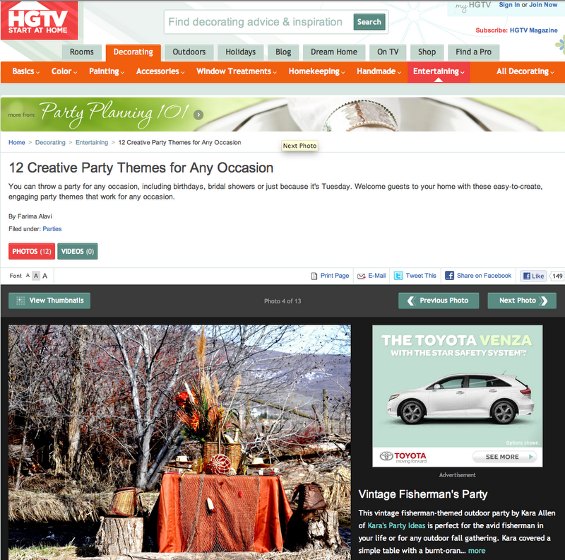 Kara's Party Ideas In The Press | Kara's Party Ideas