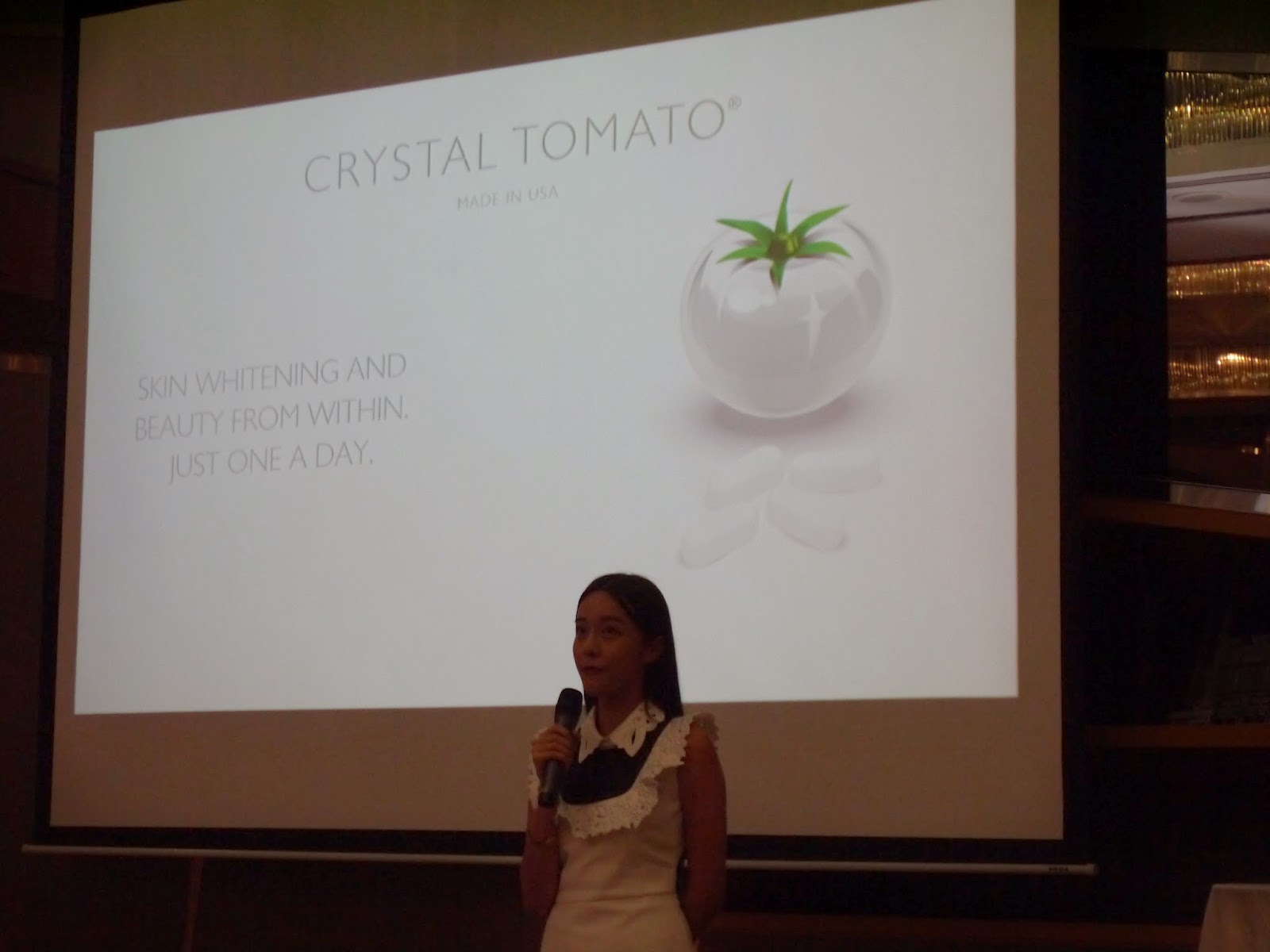 EVERGREEN LOVE: One-A-Day Skin Whitening Supplement CRYSTAL TOMATO ...