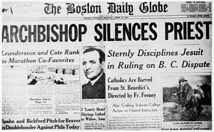 Introibo Ad Altare Dei: Feeneyite Furor