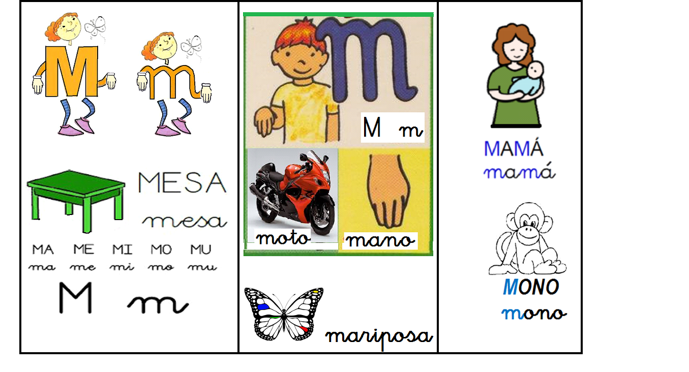 M en 4B : LA SEÑORA MONTAÑA, M, m