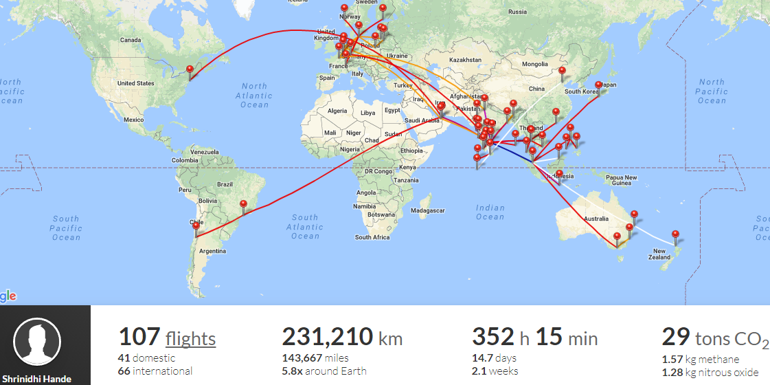 my.flightradar24.com - interactive flight mapping tool! - The Airline Blog