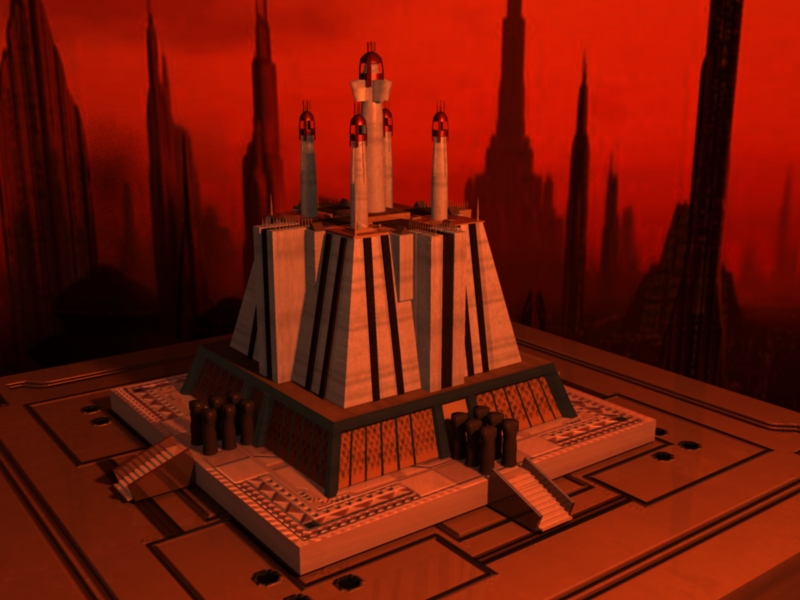 Render: Parcial Final Star Wars Templo Jedi