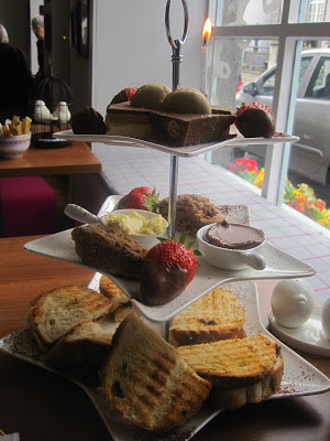 Chocolate Afternoon Tea and a Tea Party Crafternoon | Foodie Quine ...