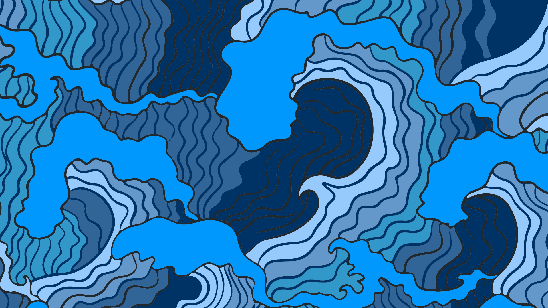 Background wallpaper 4k - waves