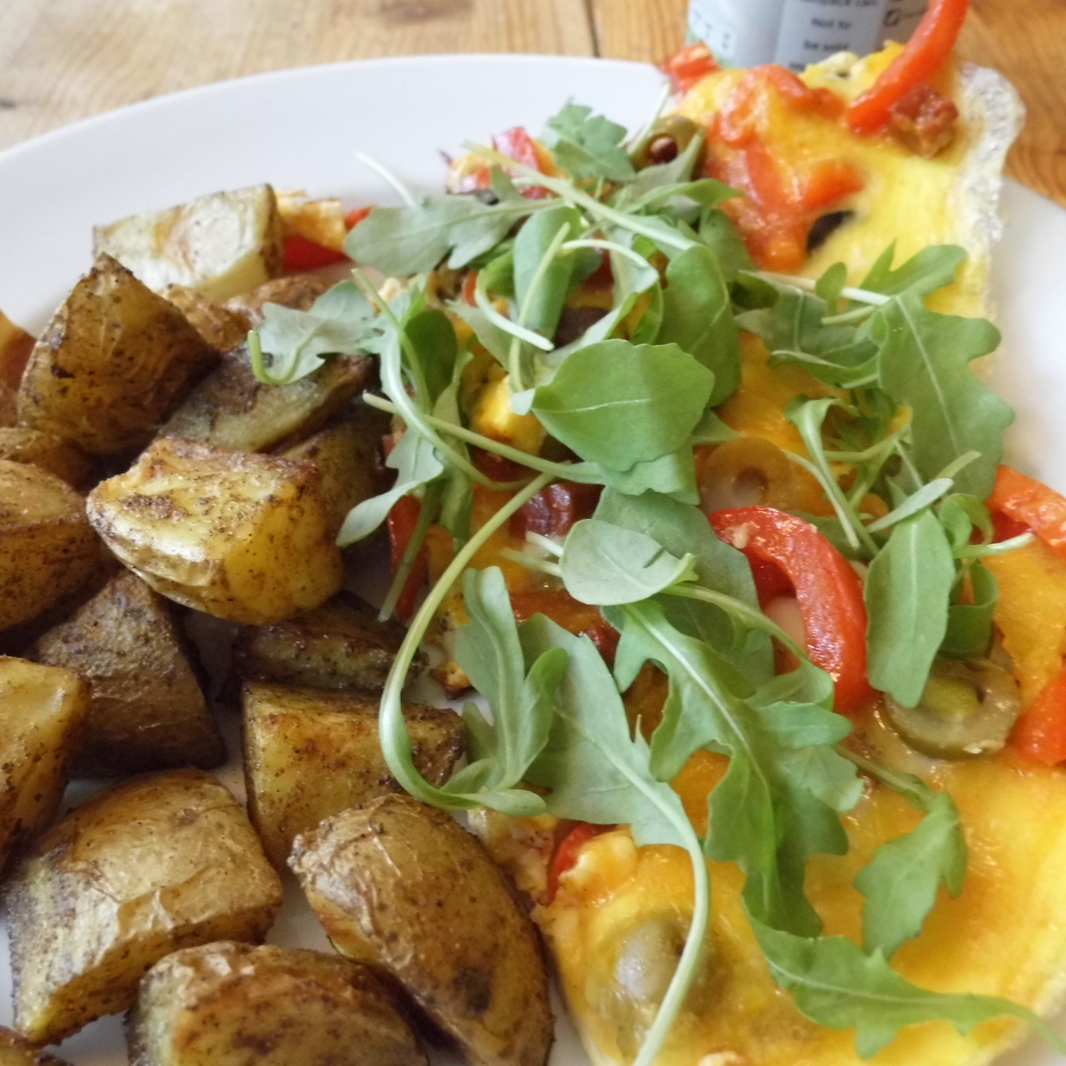 Kate's blog (Reading & Eating): Dinner: Chorizo, Red Pepper and Rocket ...