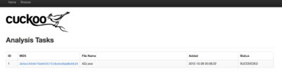 Cuckoo Sandbox Open Source malware analysis ~ Security By Default
