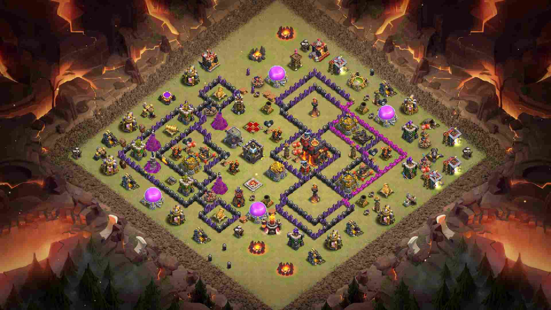 Tổng hợp 30 mẫu base coc Hall 10 thủ tốt nhất 2021 tuyển chọn | Clash ...