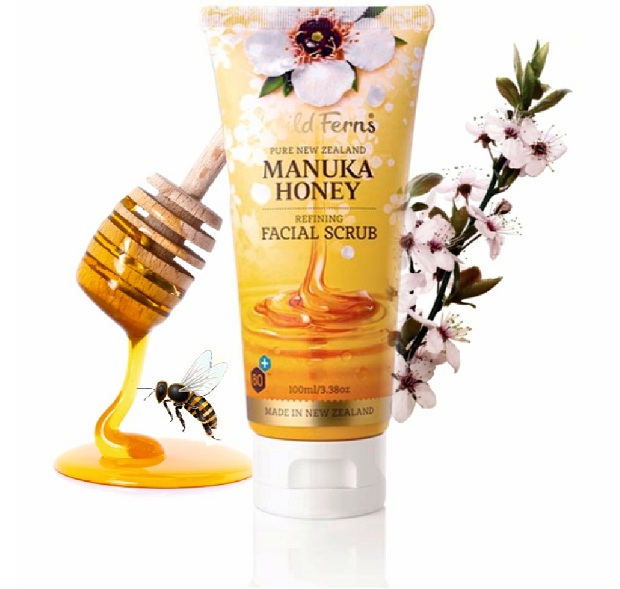 Sparkzon : Refining your skin with Wild Ferns Manuka Honey Facial Scrub