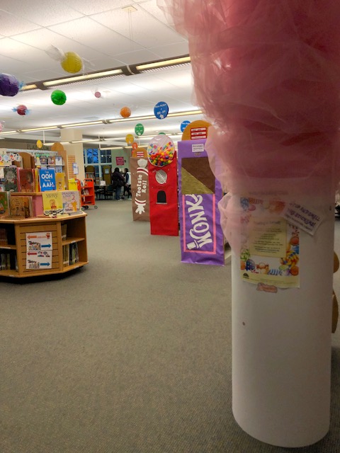 Library Displays Candy
