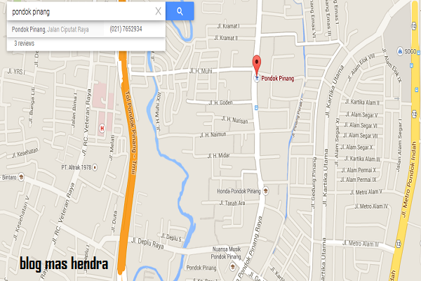 Thanks To Google Maps - blog mas hendra