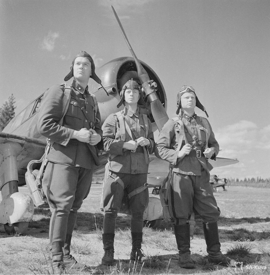 Airplanes in the skies + FAF history: VL Pyry