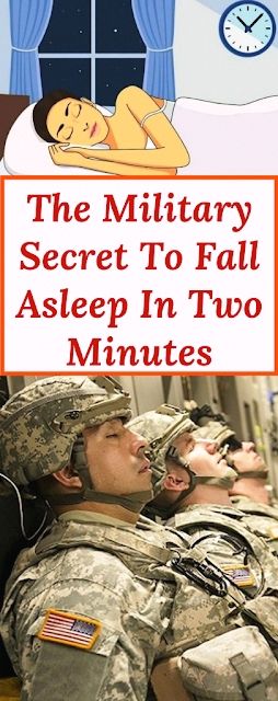 The Military Secret To Falling Asleep In Two Minutes