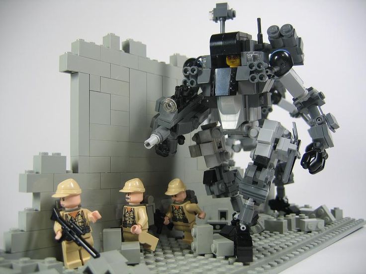 Kreasi Lego " Robot ARMY " | Papoyz