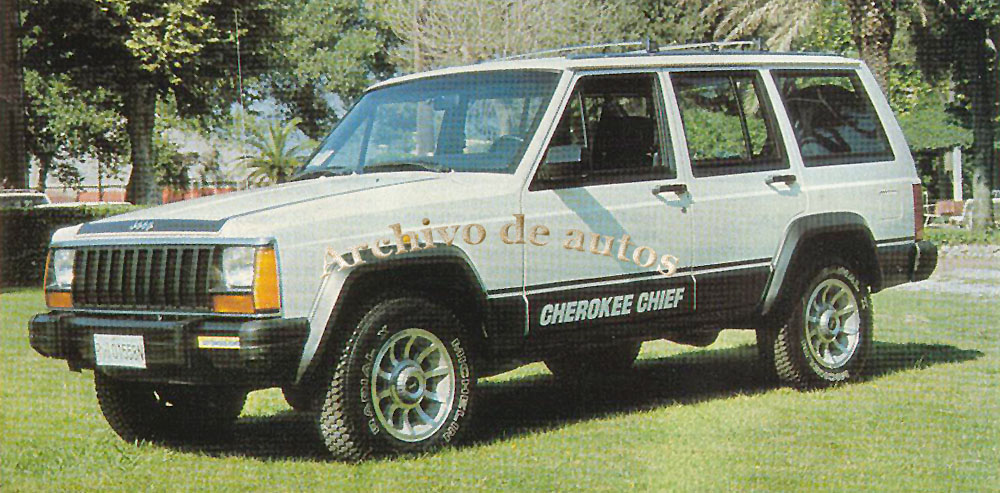 Archivo de autos: Jeep Cherokee Chief con mecánica Renault