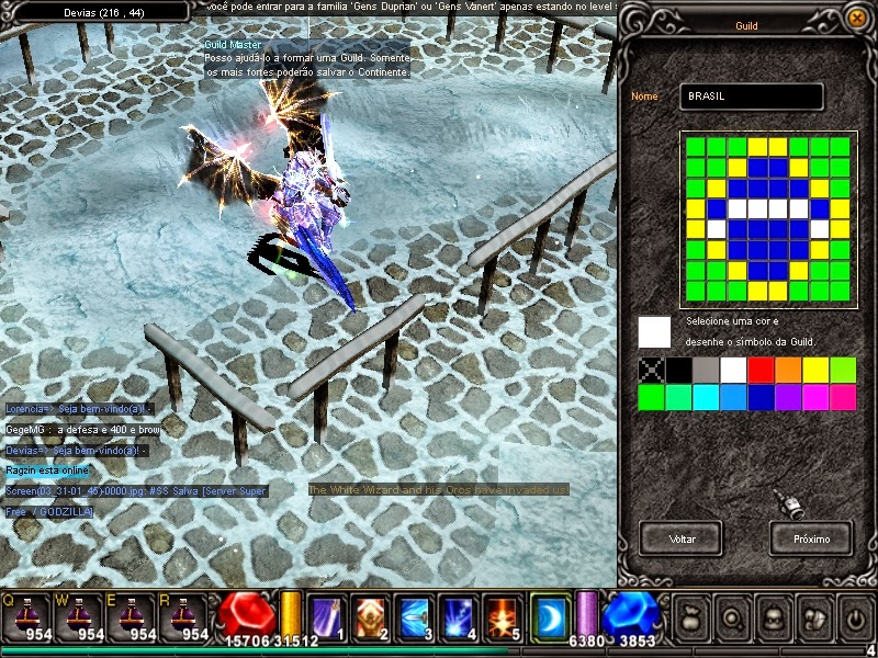 Blog Reis do Tiro: Guilds - MU Online