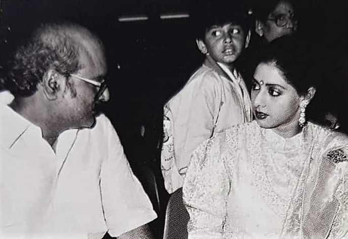 Sridevi: Director and Muse: Director K Raghavendra Rao with stunning ...
