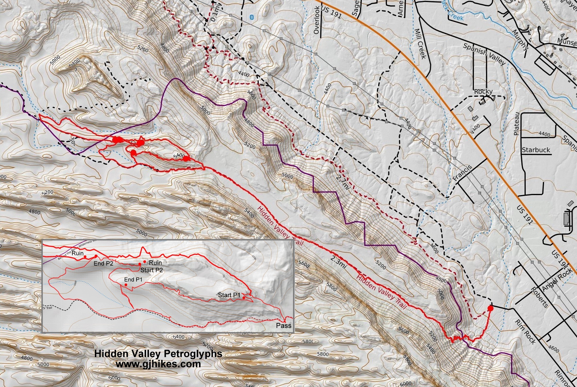 gjhikes.com: Hidden Valley