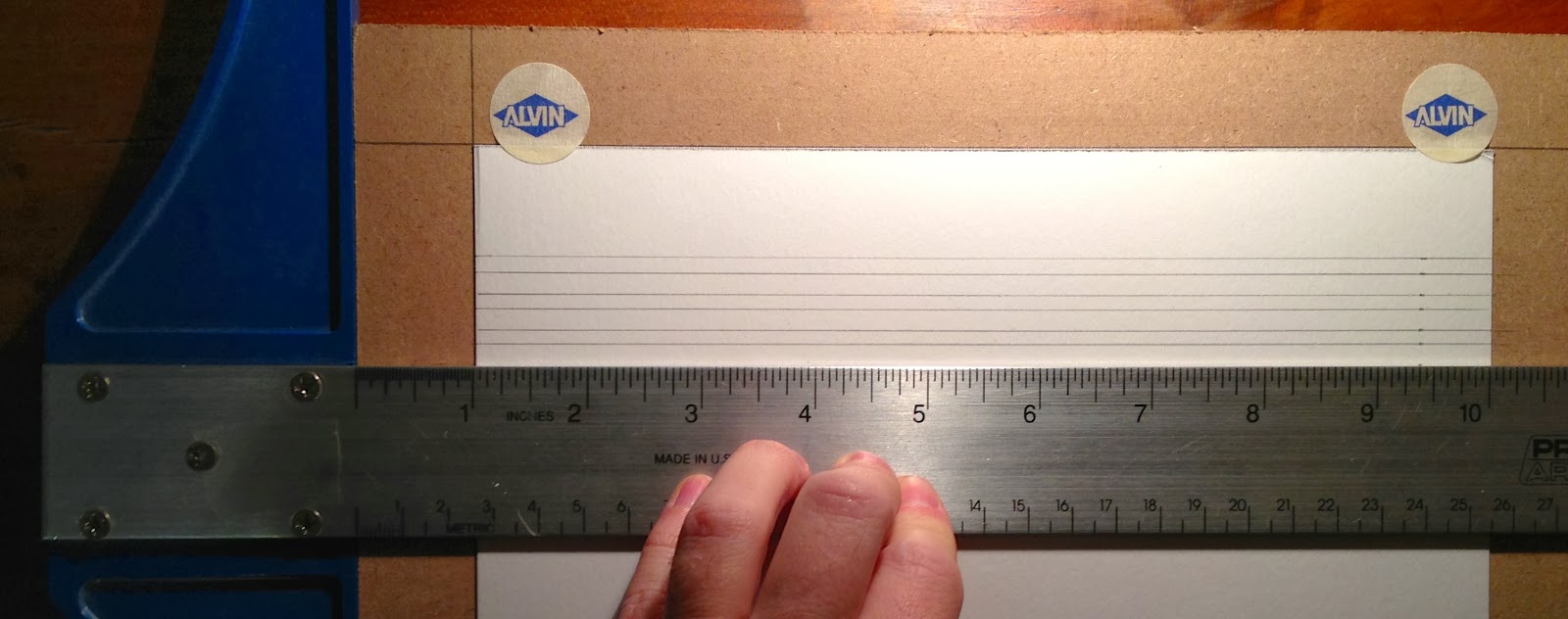 The Pensive Pen: Guidelines & the AMES Lettering Guide