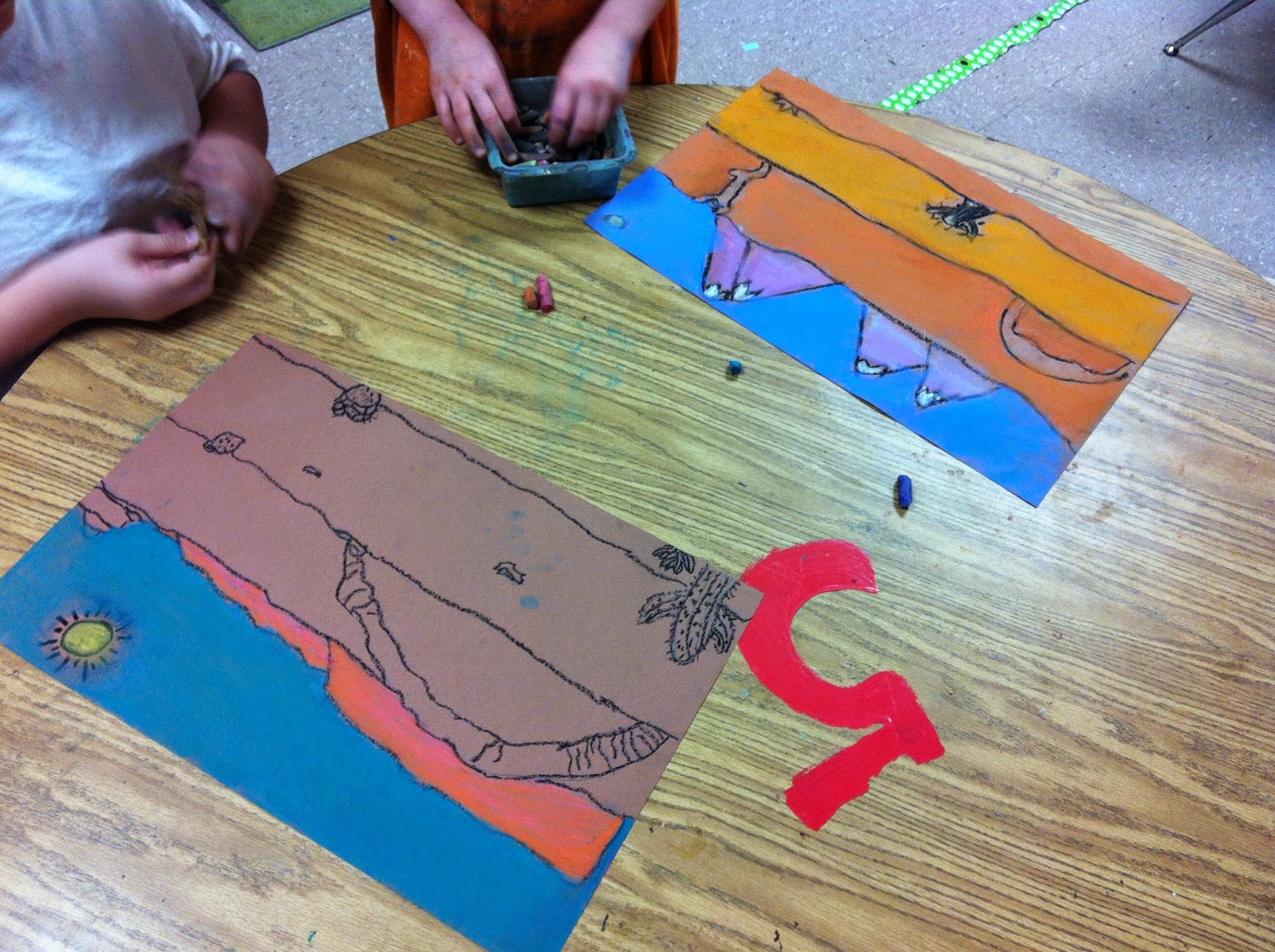 ChumleyScobey Art Room: 3rd Grade Southwest Landscapes