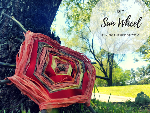 Flying the Hedge: DIY Summer Solstice Sun Wheel
