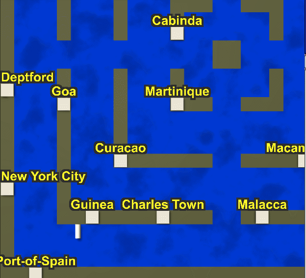 The Making of a Ham: Sea Trading Game- Ocean texture, better selection ...