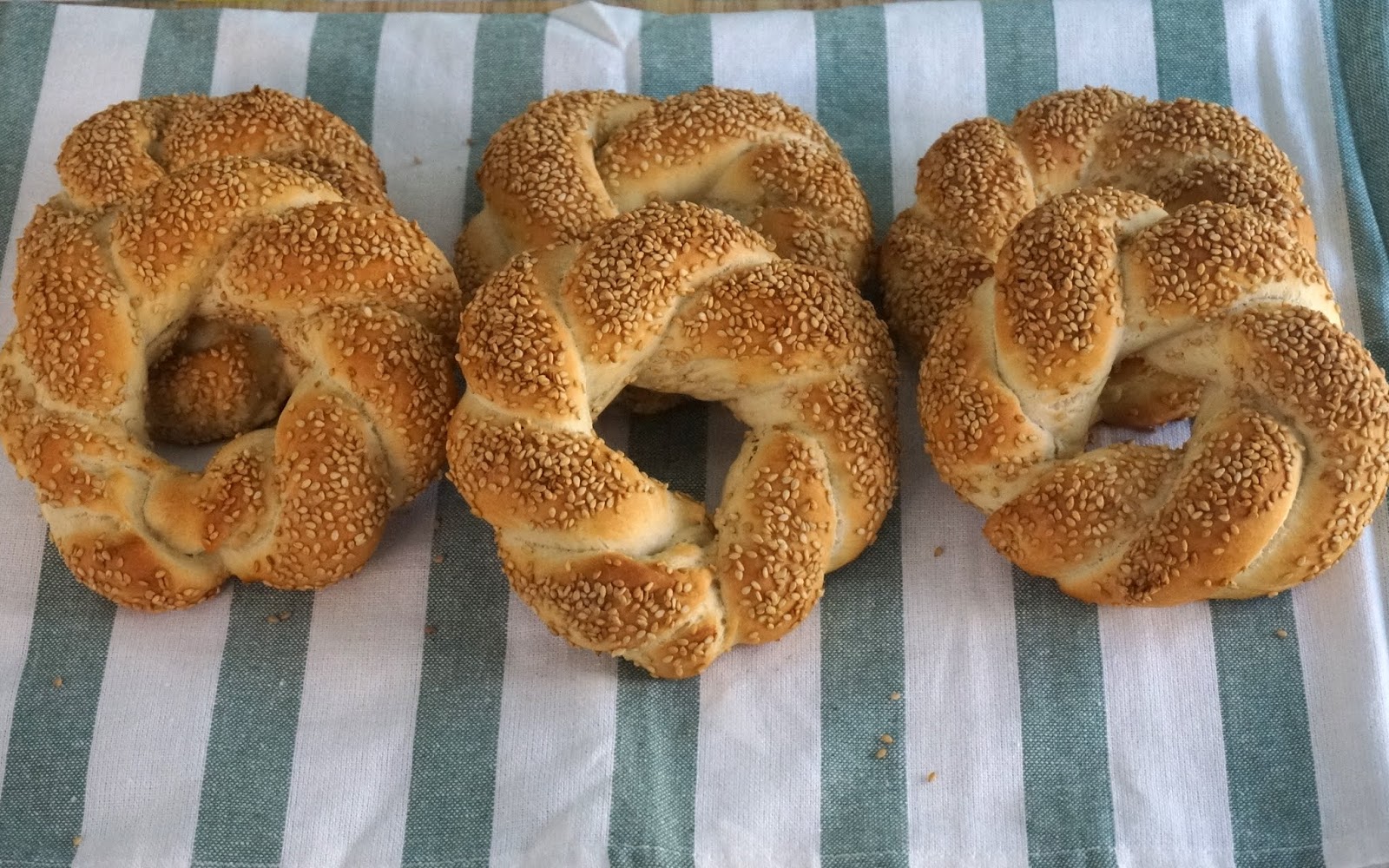 Simit pan turco ~ Pasteles de colores